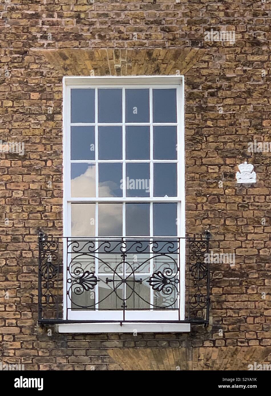 Georgian balcony hi-res stock photography and images - Alamy