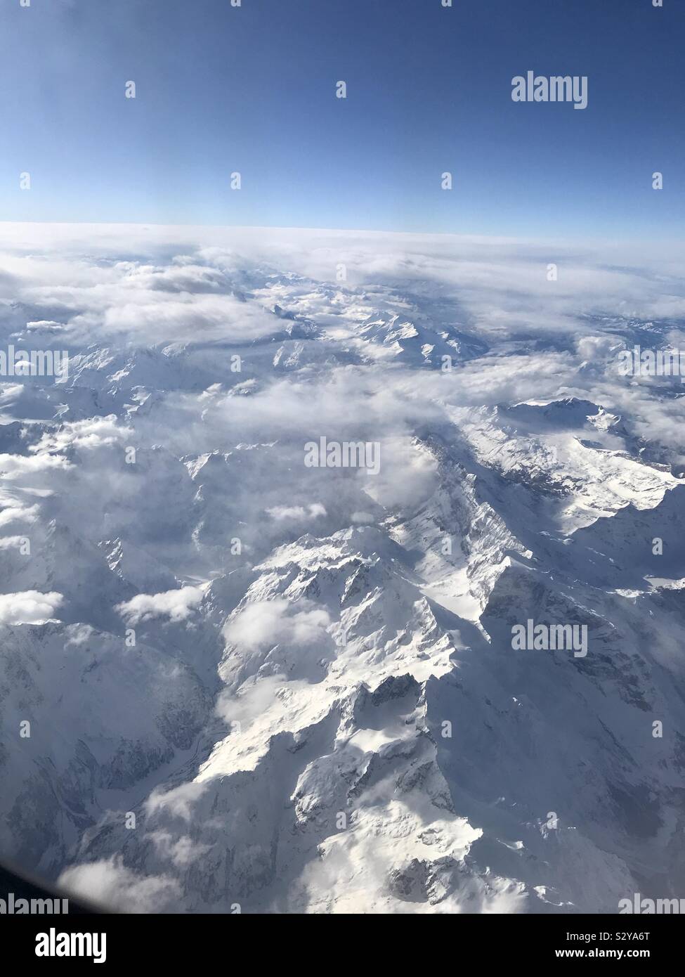Sky alps airlines hi-res stock photography and images - Alamy