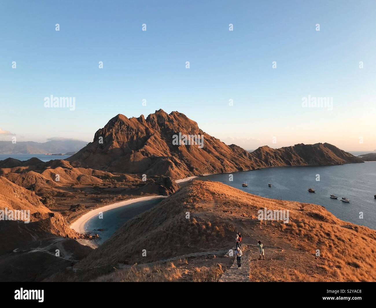 Padar island mountain hi-res stock photography and images - Alamy