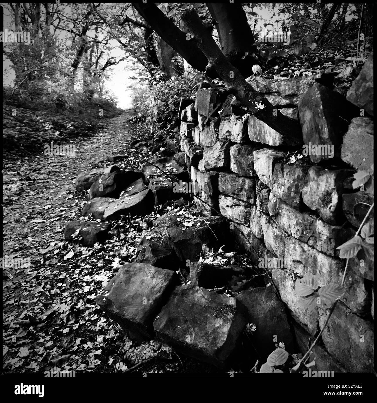 Falling down wall Black and White Stock Photos & Images - Alamy
