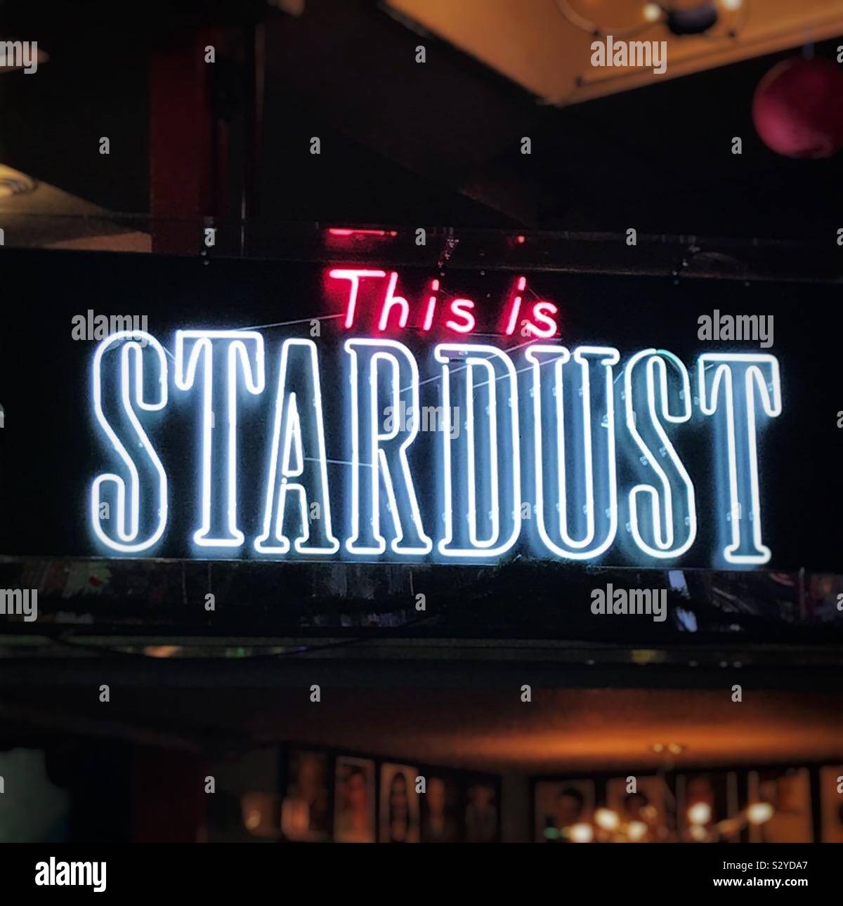 Stardust neon hi-res stock photography and images - Alamy