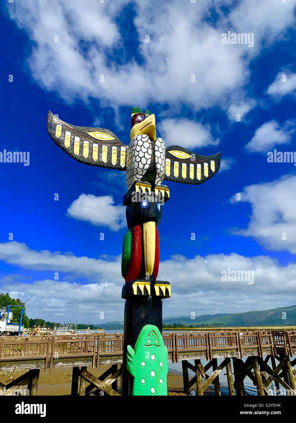 Totem pole native american hi-res stock photography and images - Alamy