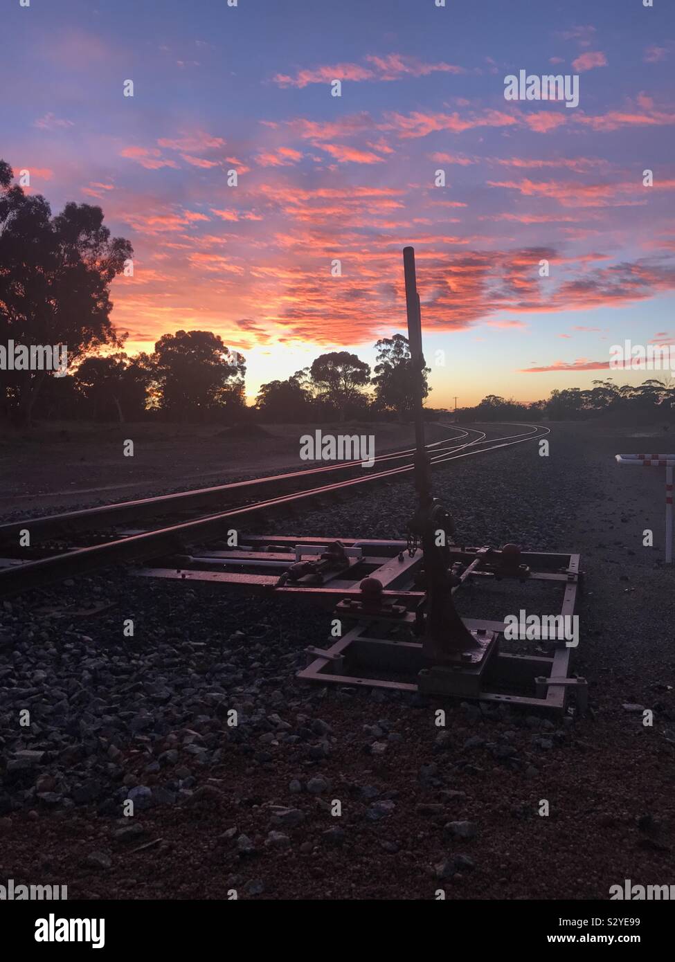 Sunrise in Western Australia Stock Photo - Alamy