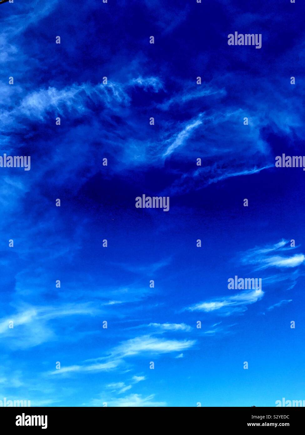 Morning October sky in the north of Italy Stock Photo - Alamy