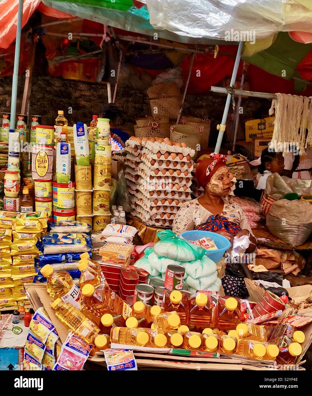 The vibrant market in Moroni, Comoros Stock Photo - Alamy