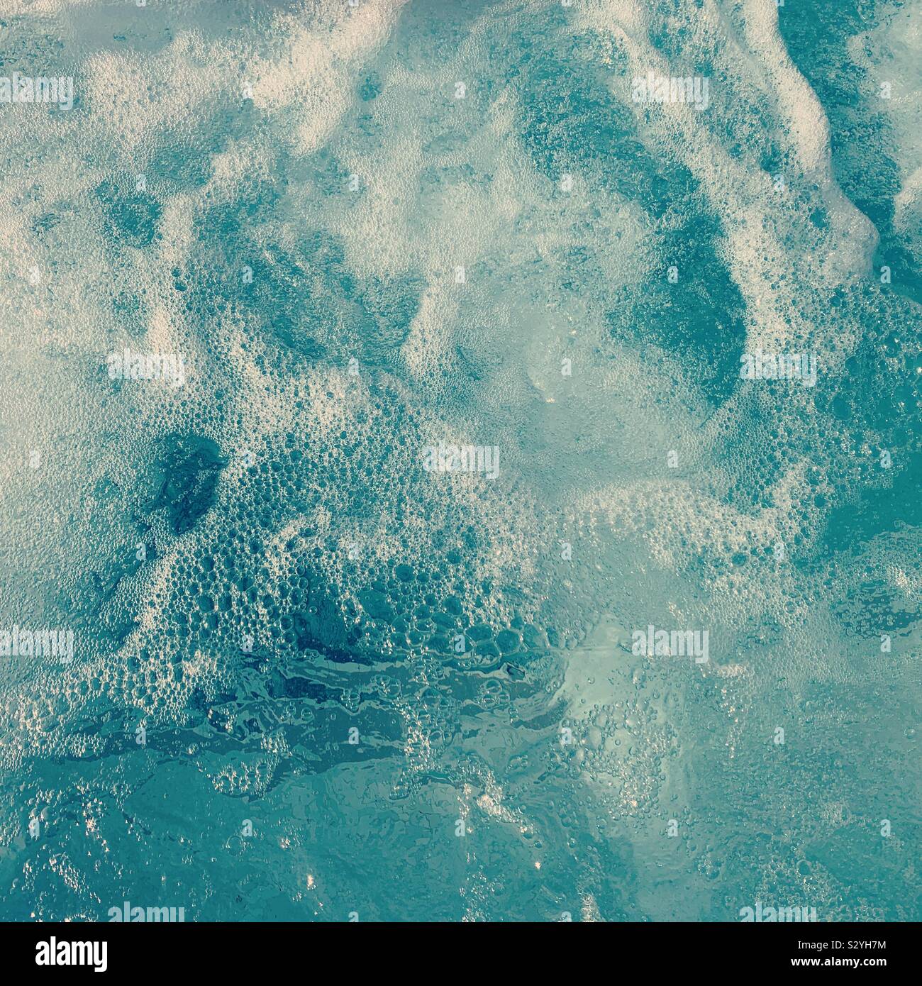 Hot tub bubbles Stock Photo - Alamy