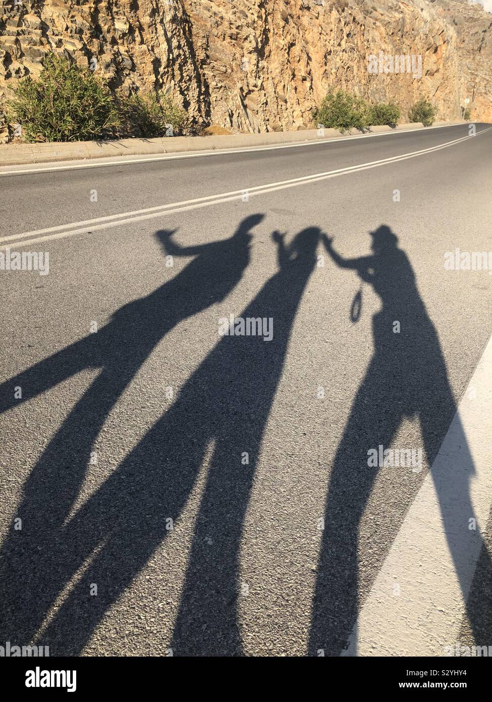 Friends shadows hi-res stock photography and images - Alamy