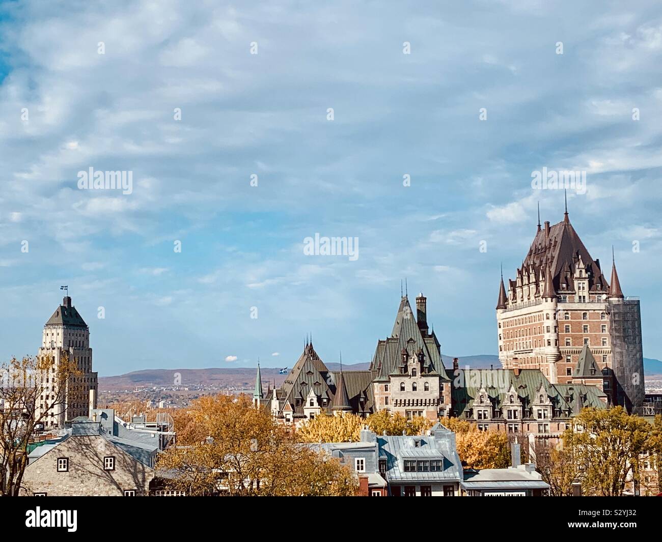Canada quebec fall city hi-res stock photography and images - Alamy