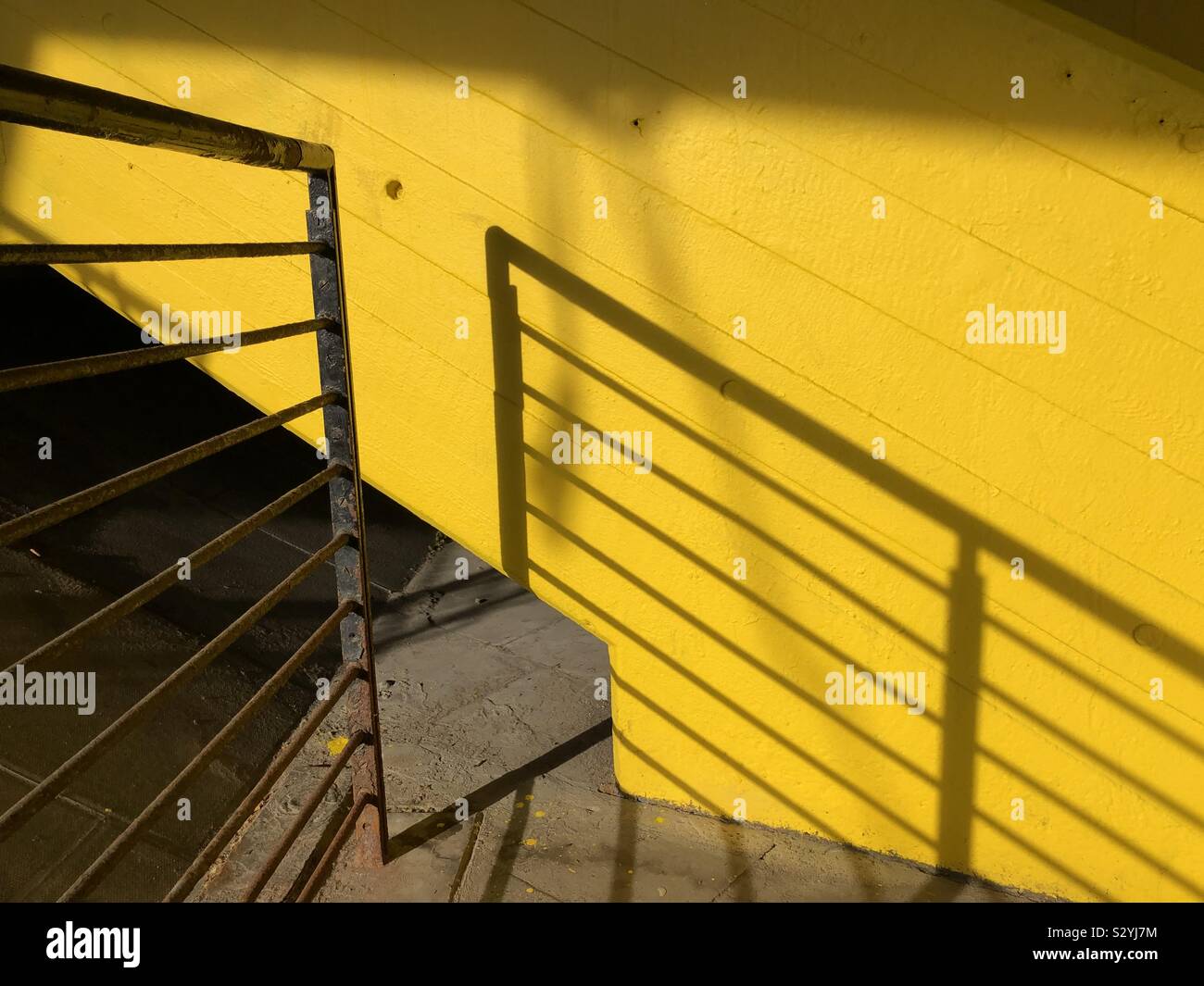 Yellow railing hi-res stock photography and images - Alamy