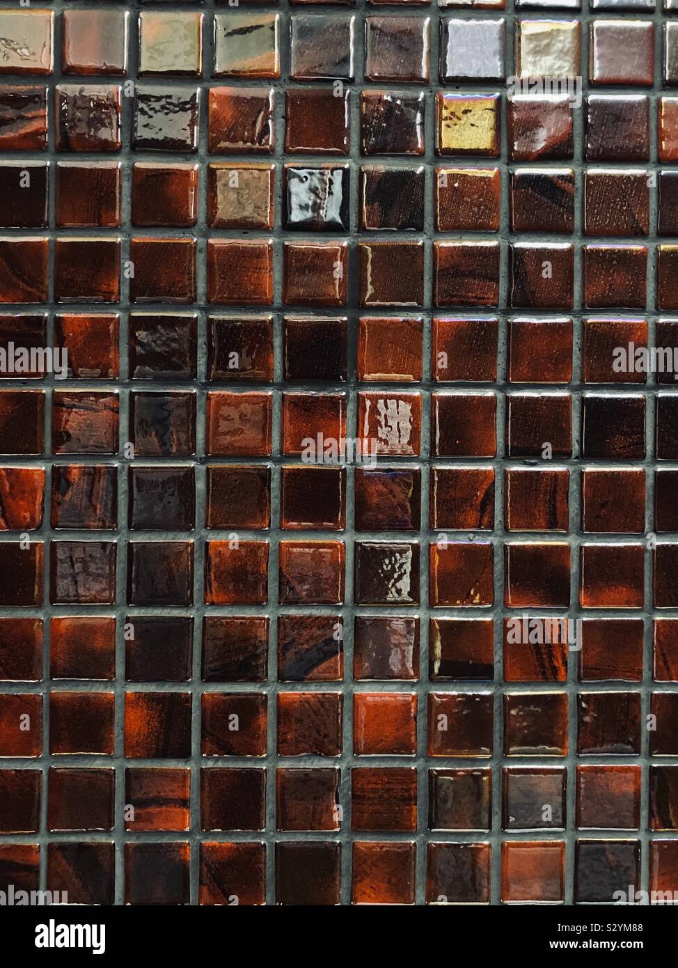 Abstract of small colorful tiles Stock Photo - Alamy