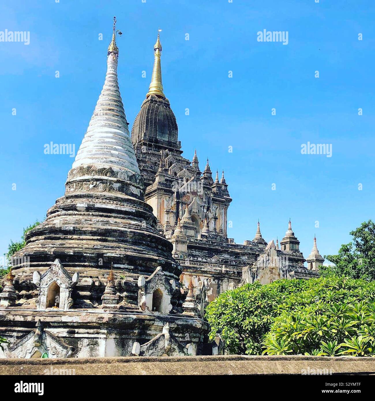 An ancient stupa in Bagan, Myanmar Stock Photo - Alamy