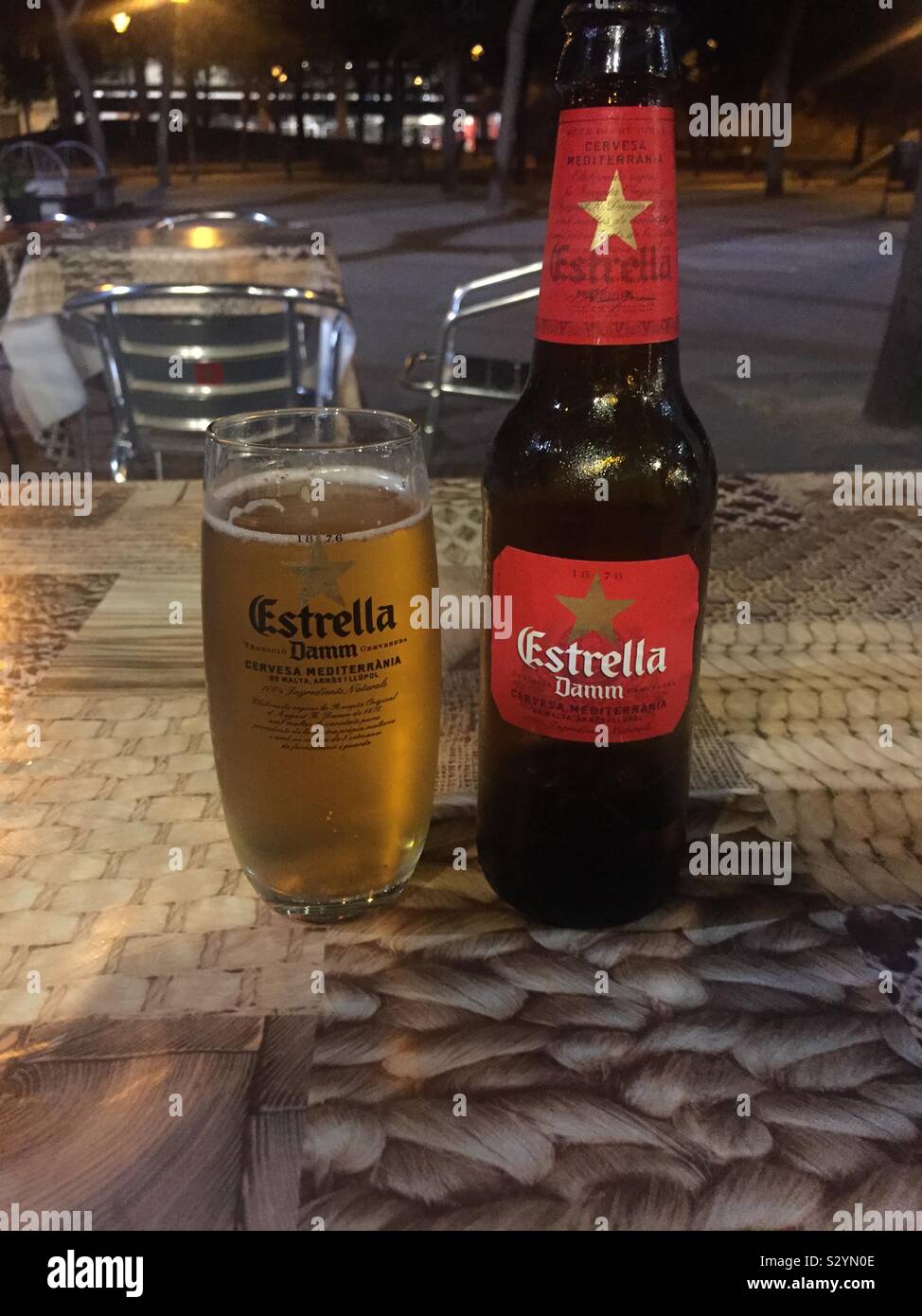 Estrella beer hi-res stock photography and images - Alamy