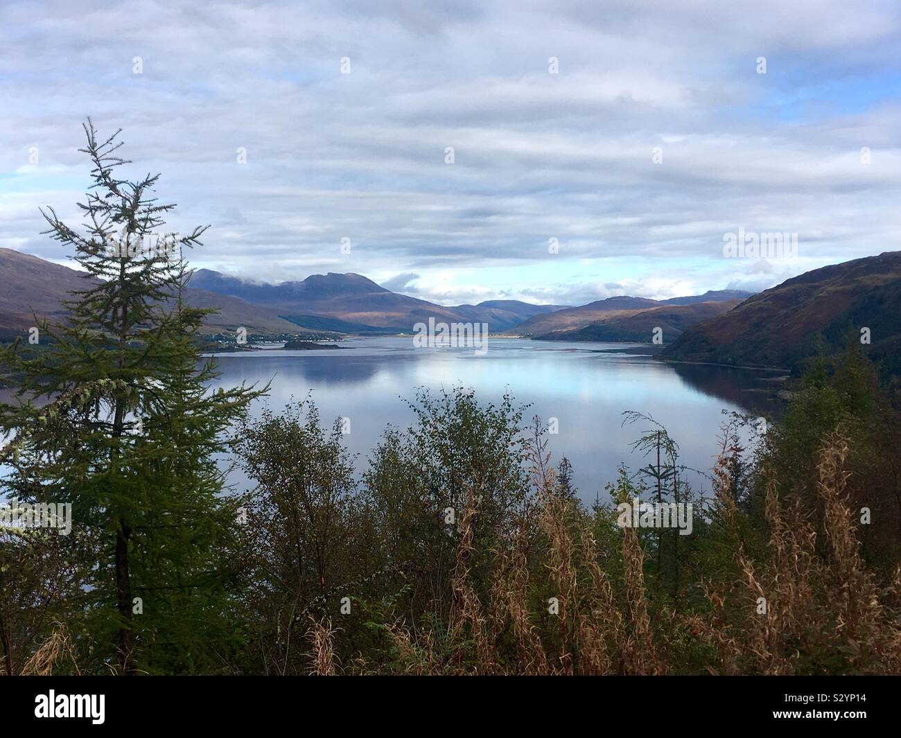 Loch Carron, Scotland Stock Photo - Alamy