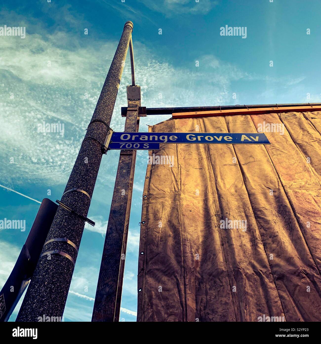 Los angeles sign background hi-res stock photography and images - Alamy