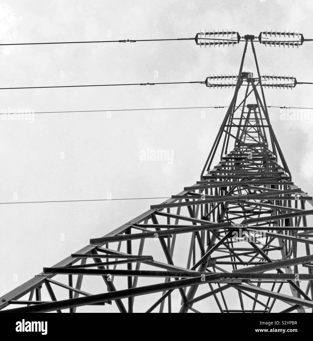 Modern electricity Black and White Stock Photos & Images - Alamy
