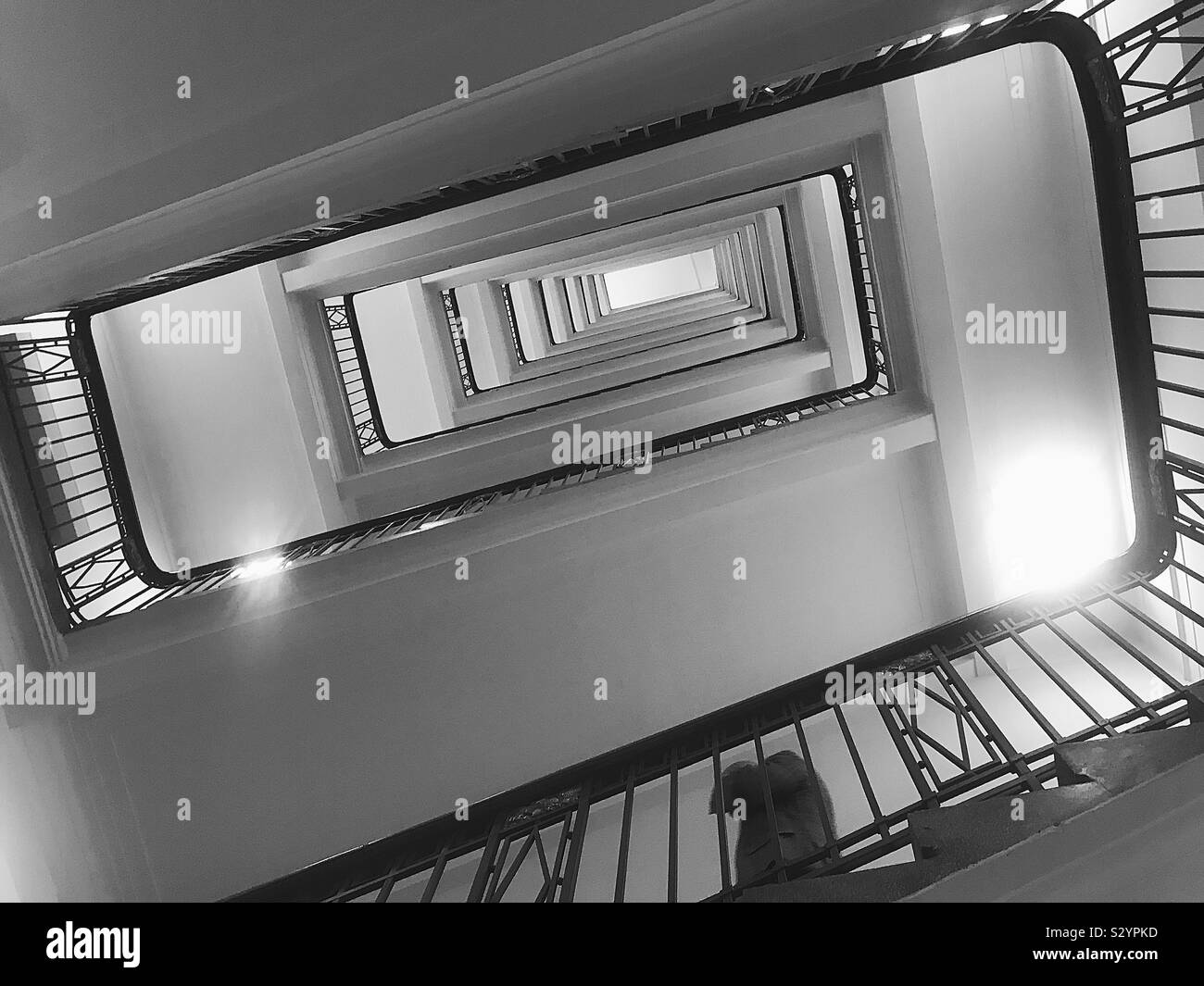 Simple ladder at Russian state Duma Stock Photo - Alamy