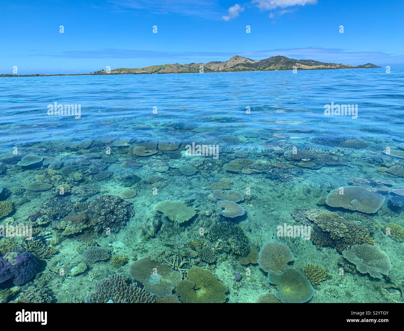 Crystal clear beach Stock Photo - Alamy