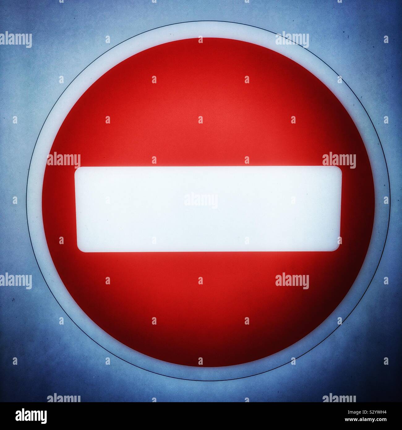 No entry traffic sign Stock Photo - Alamy