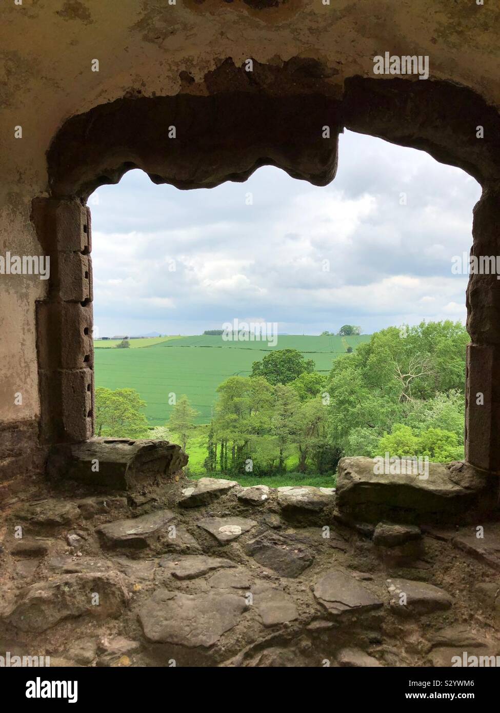 See trough the window Stock Photo - Alamy