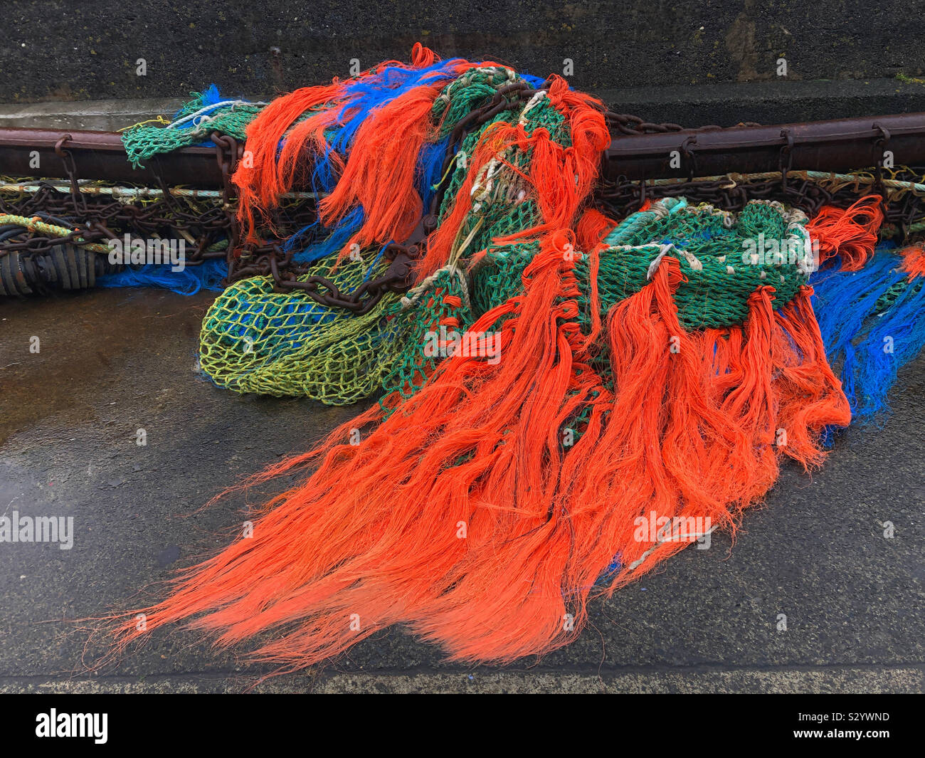 Old fishing nets hi-res stock photography and images - Alamy