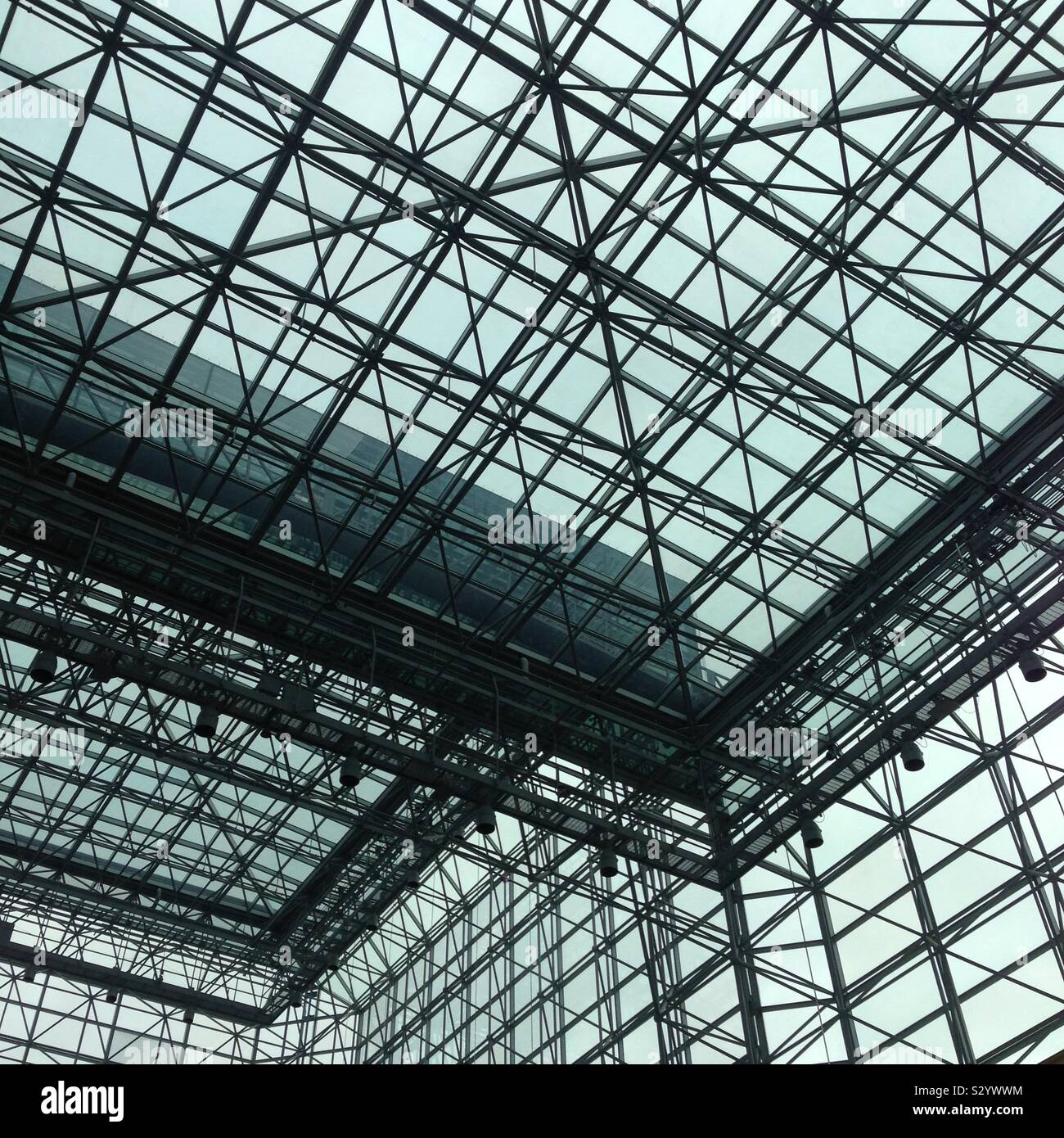 Grid ceiling architecture sky Stock Photo - Alamy