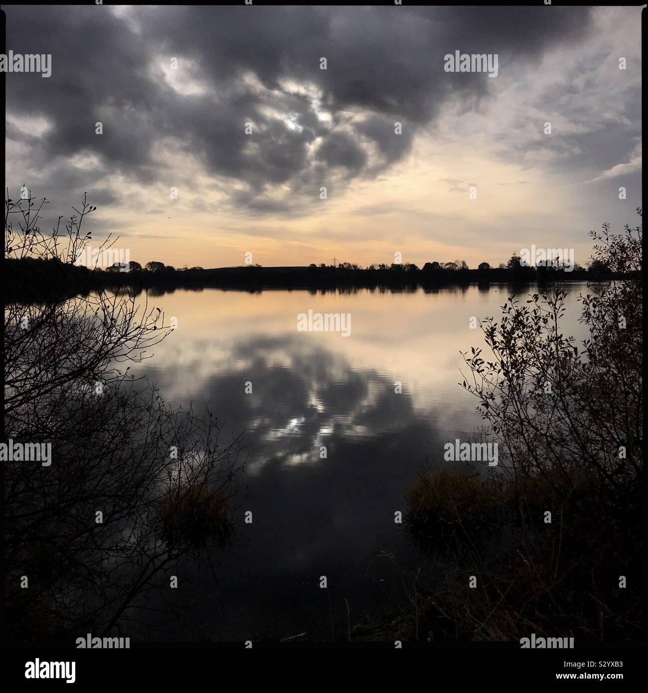 Mixed weather in one image Stock Photo - Alamy