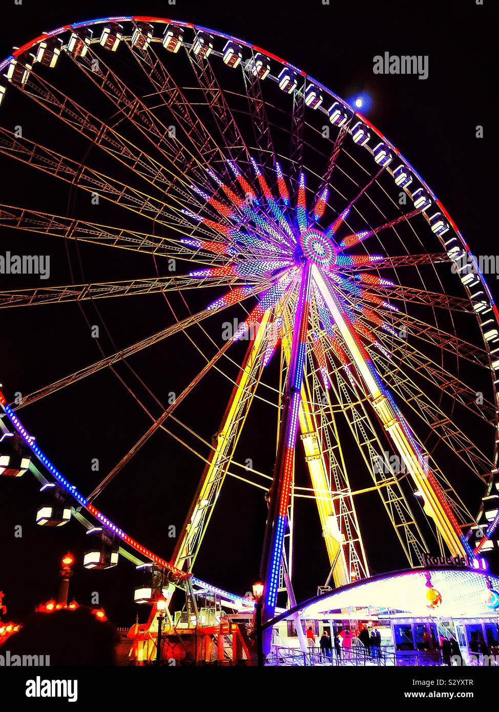 Paris Ferris Wheel Stock Photo - Alamy
