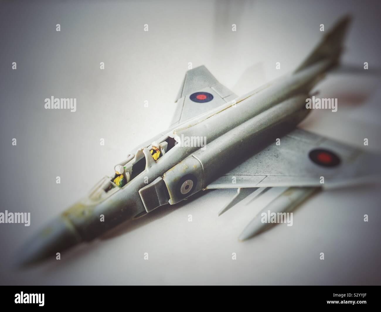 Model F4 phantom aircraft Stock Photo - Alamy