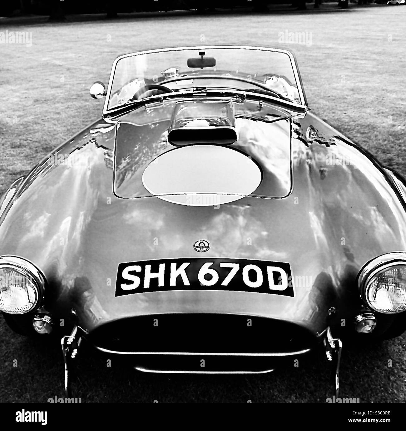Vintage ac car Black and White Stock Photos & Images - Alamy