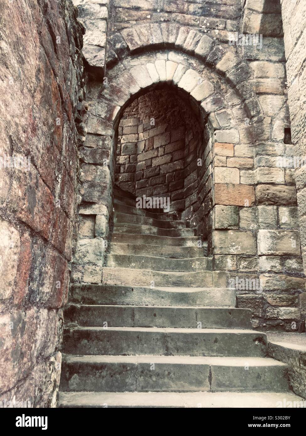 Castle tower stairs hi-res stock photography and images - Alamy