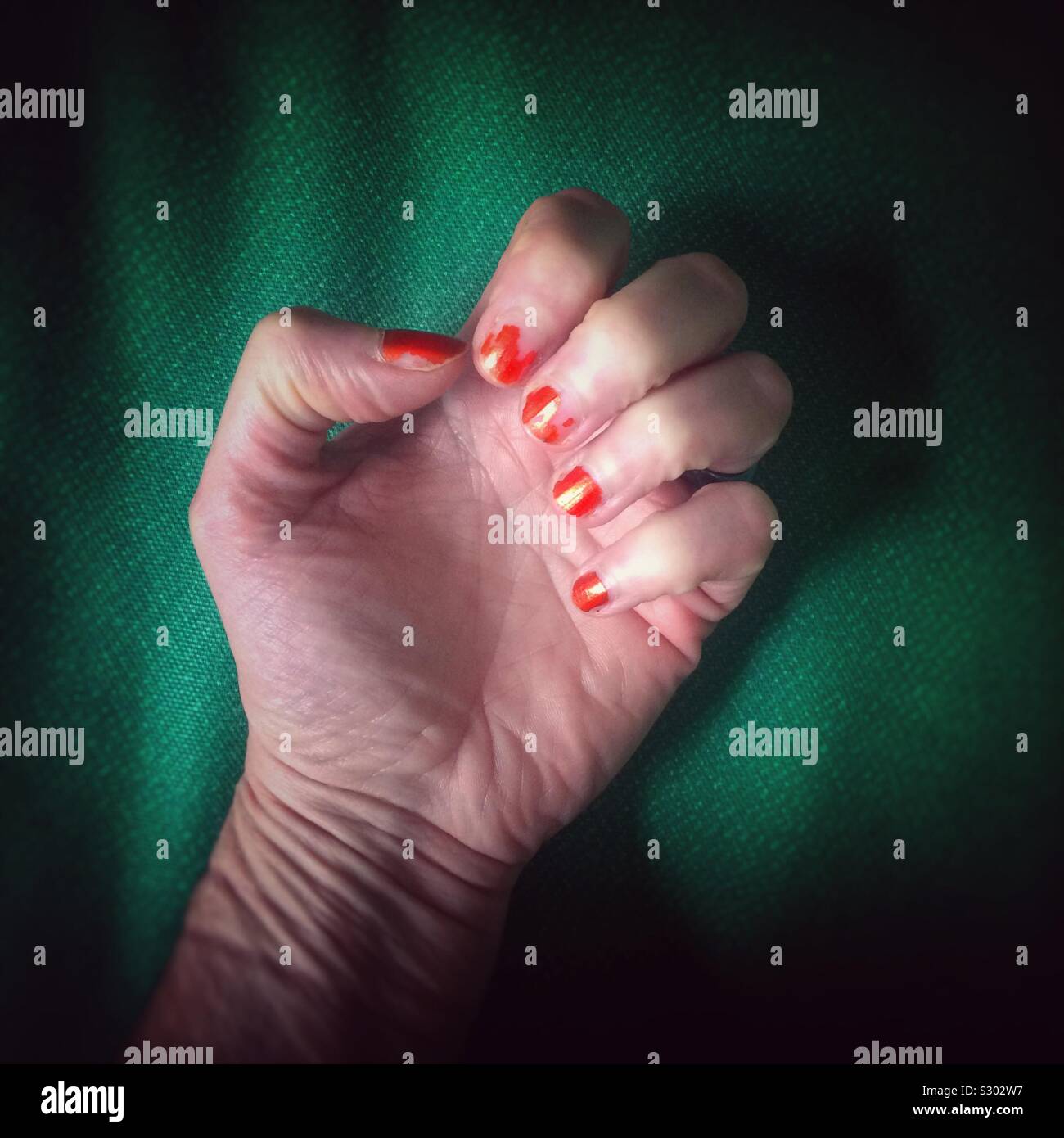 Chipped Nail Polish High Resolution Stock Photography and Images - Alamy