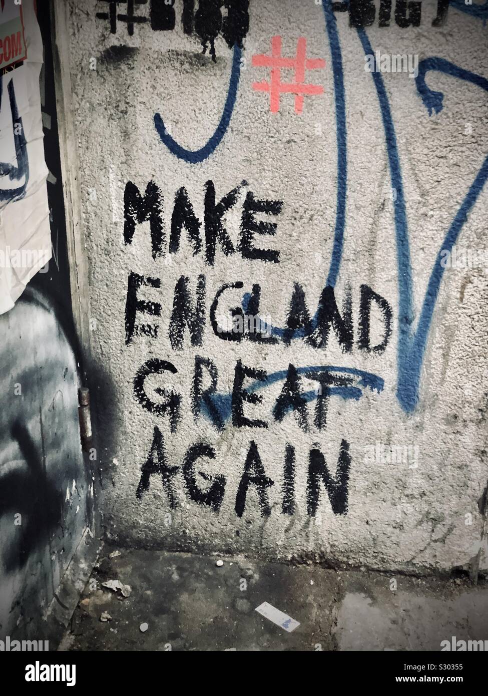 Graffiti london england hi-res stock photography and images - Alamy