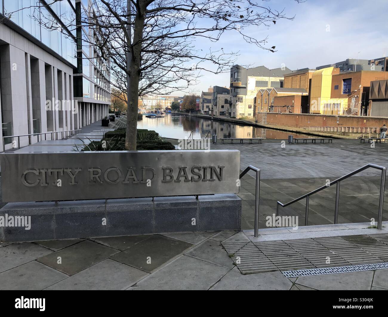 City Road Canal Basin Stock Photo - Alamy