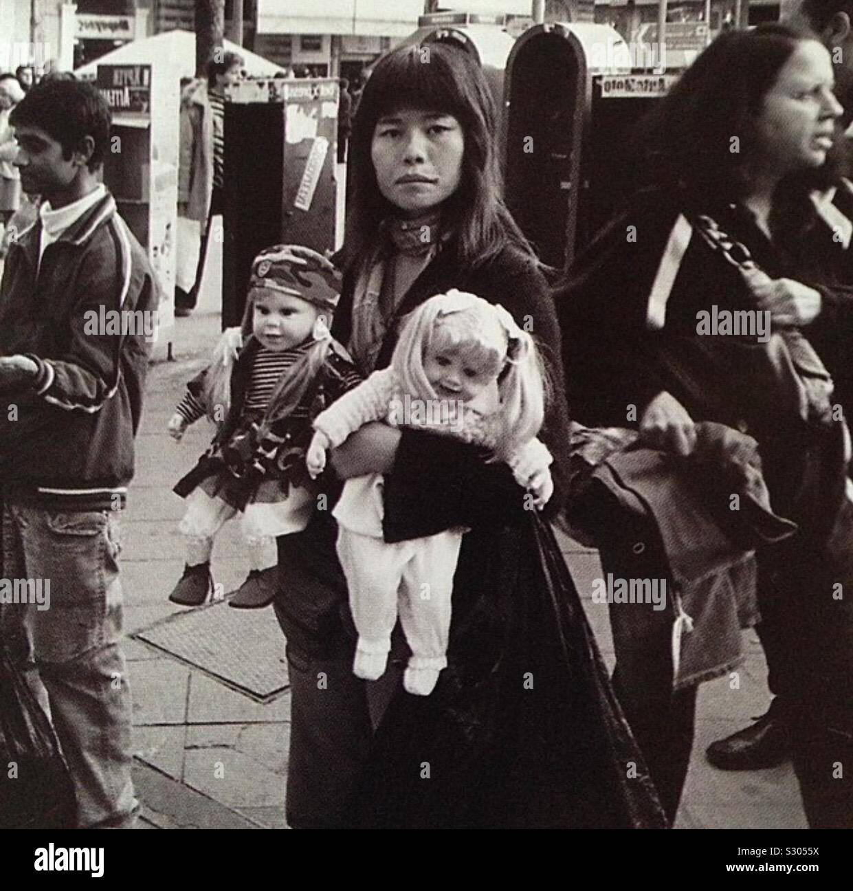 Street merchant in Athens Greece Stock Photo - Alamy