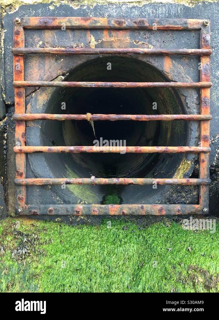Sewer outlet hi-res stock photography and images - Alamy