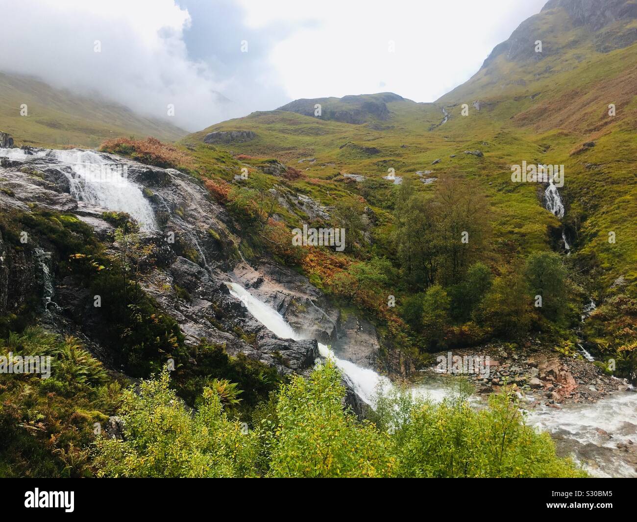 Glencoe waterfall hi-res stock photography and images - Alamy