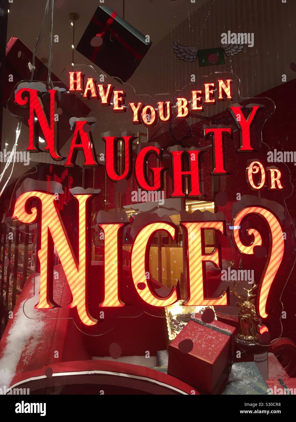 Naughty and nice hi-res stock photography and images - Alamy
