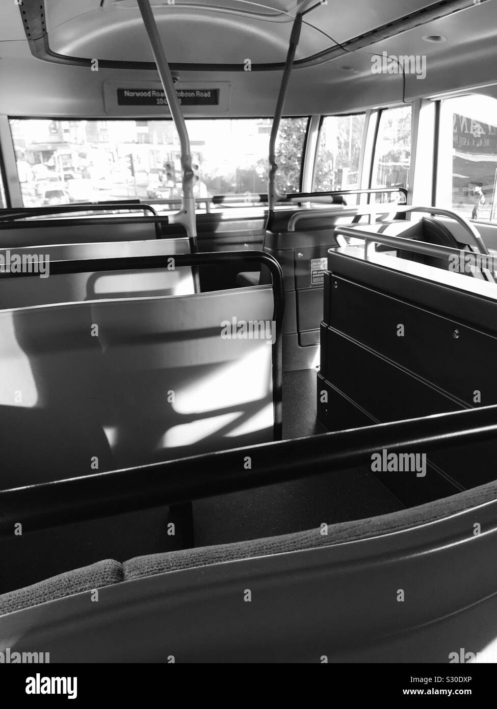 Routemaster bus london interior hi-res stock photography and images - Alamy