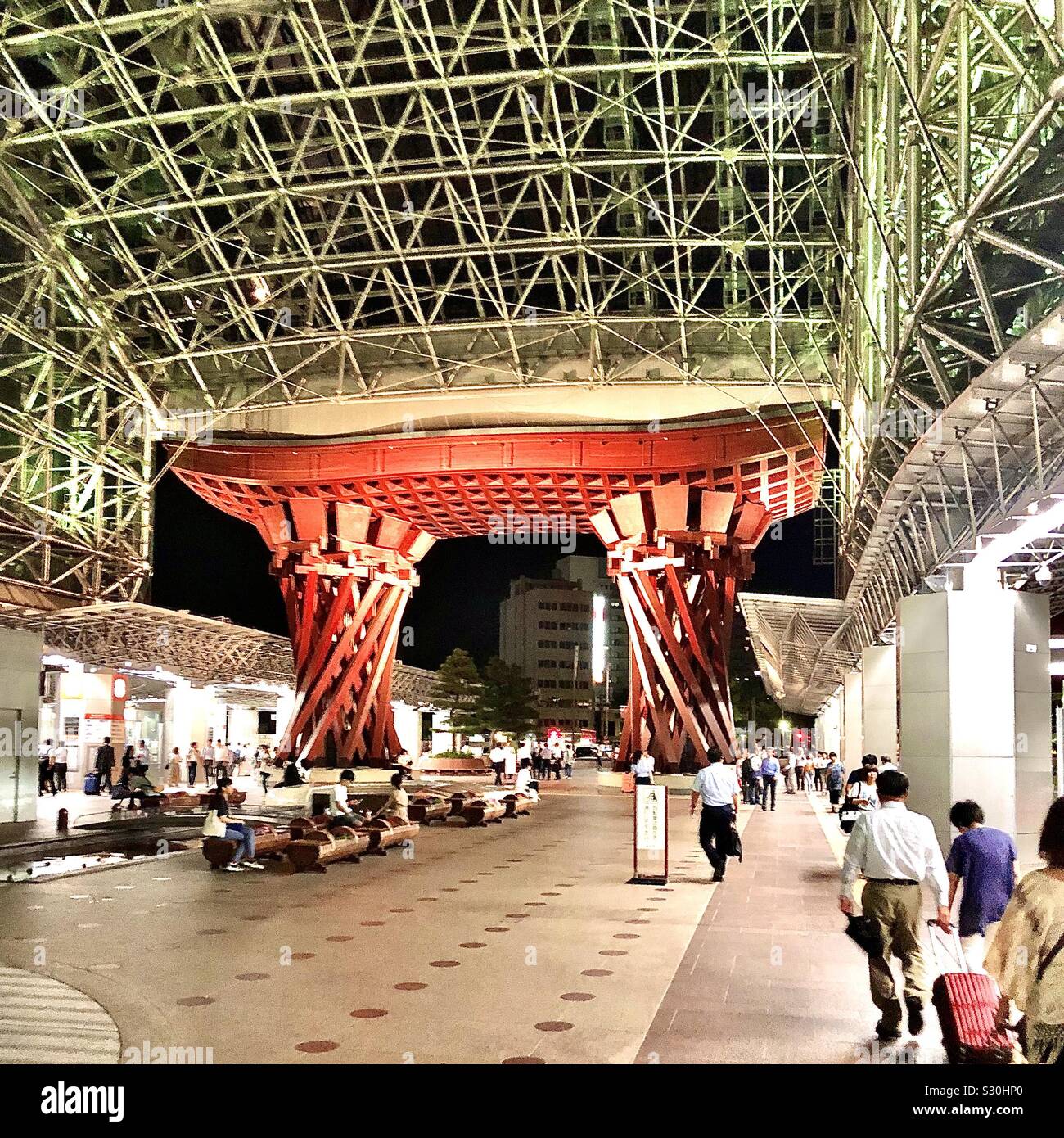 Kanazawa train station in Japan Stock Photo - Alamy