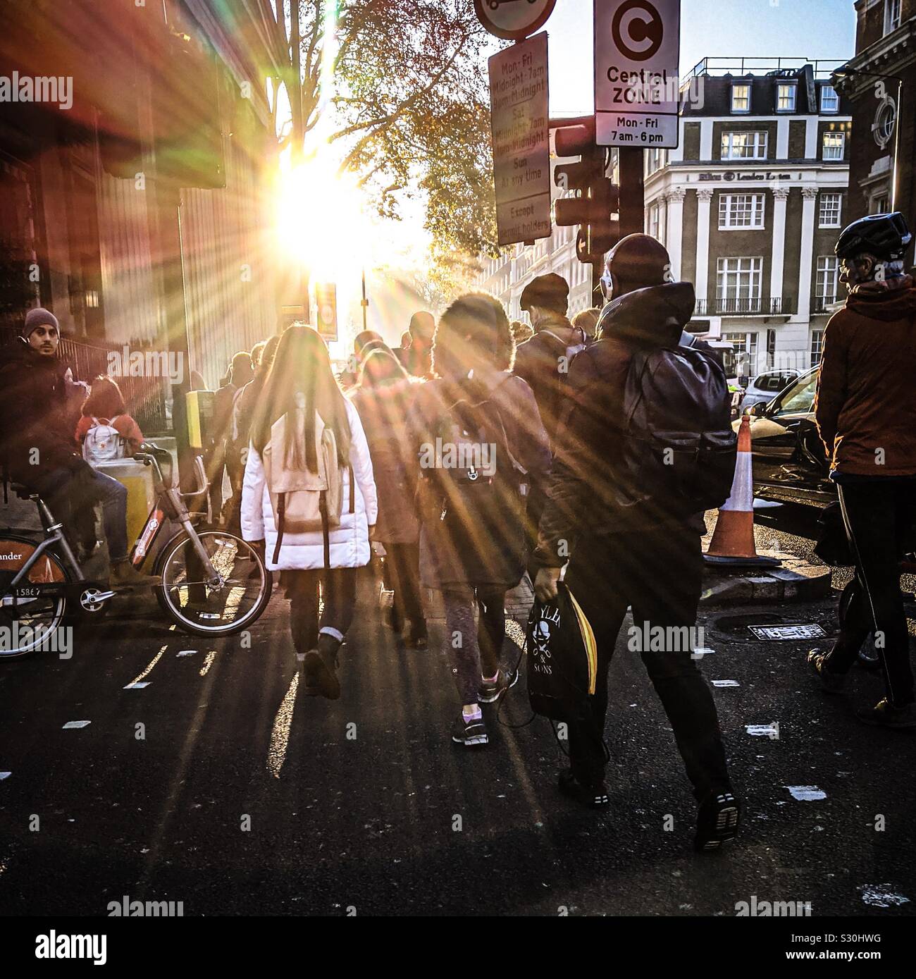 Walking towards the sun hi-res stock photography and images - Alamy