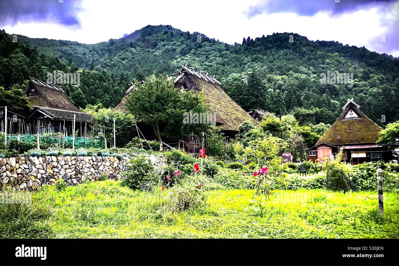 Miyama thatched village hi-res stock photography and images - Alamy