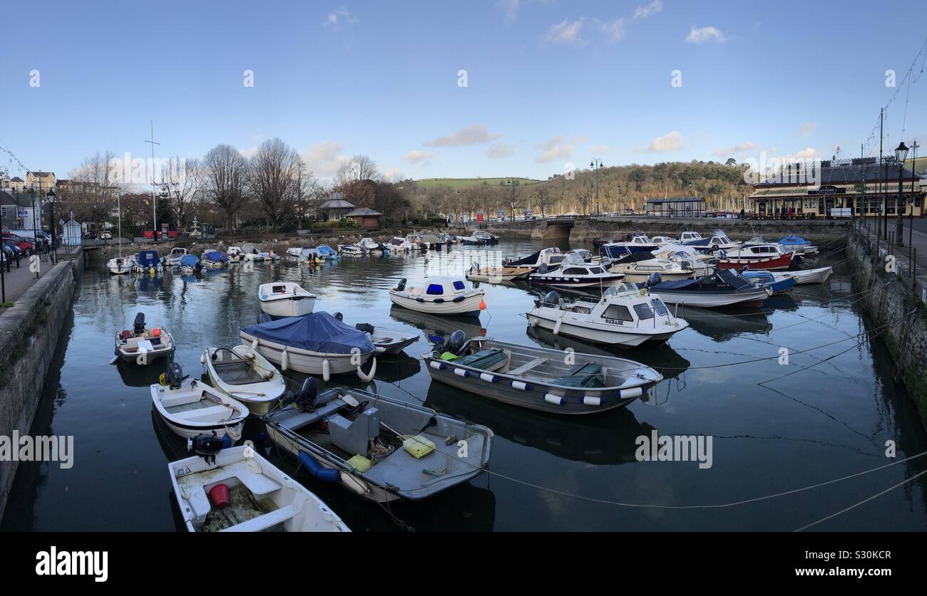 Dartmouth “Boat Float” Harbour Stock Photo - Alamy