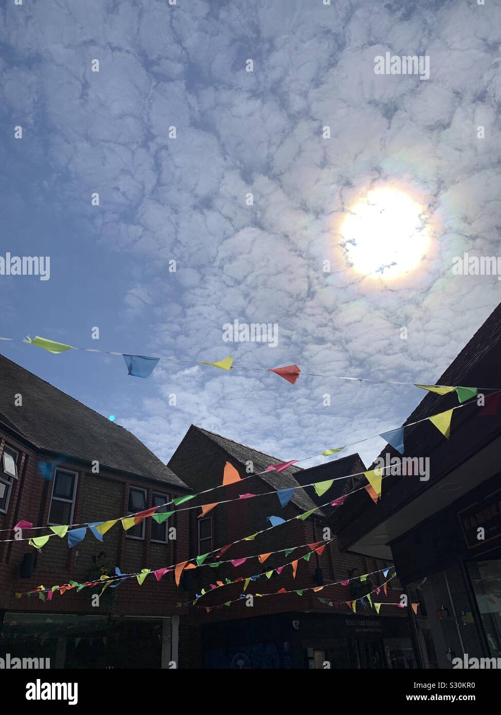 Clouds and bunting hi-res stock photography and images - Alamy