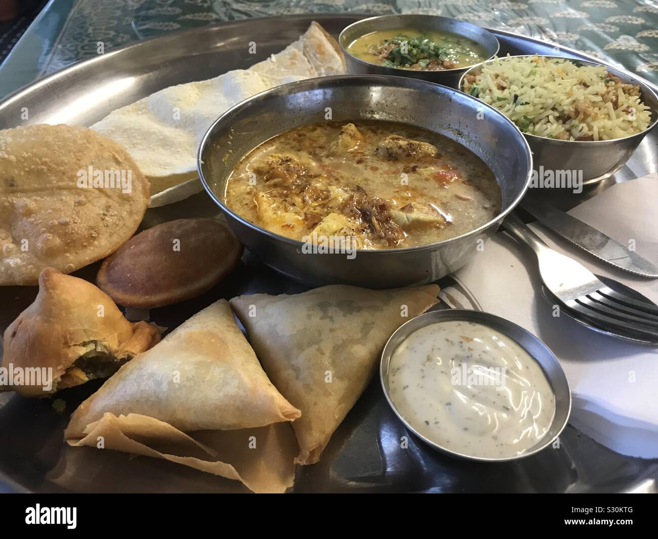 Thali cafe hi-res stock photography and images - Alamy