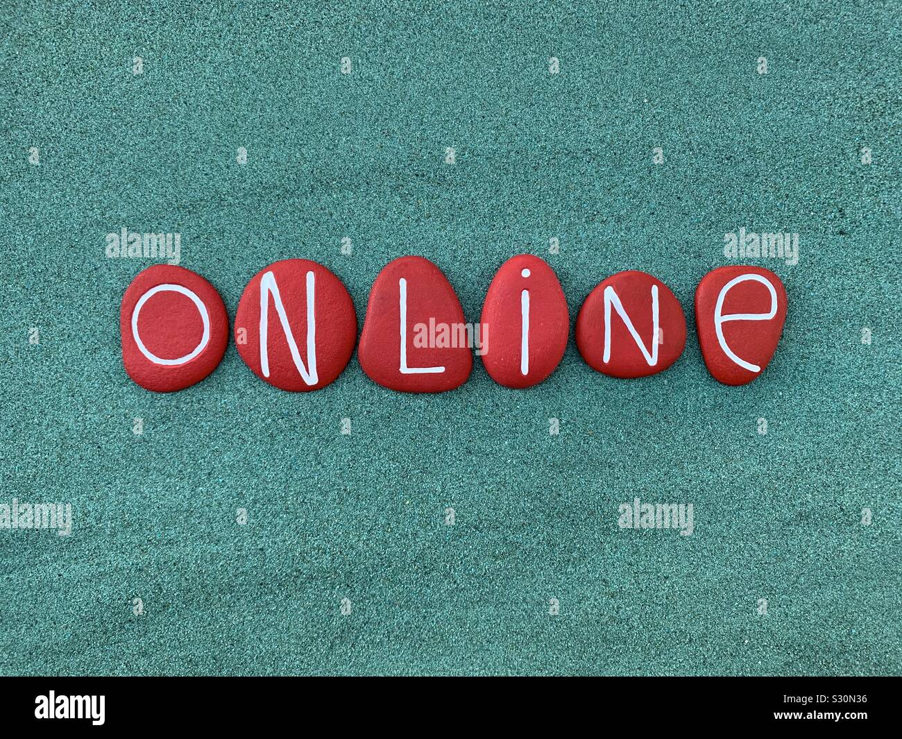 Online poster hi-res stock photography and images - Alamy