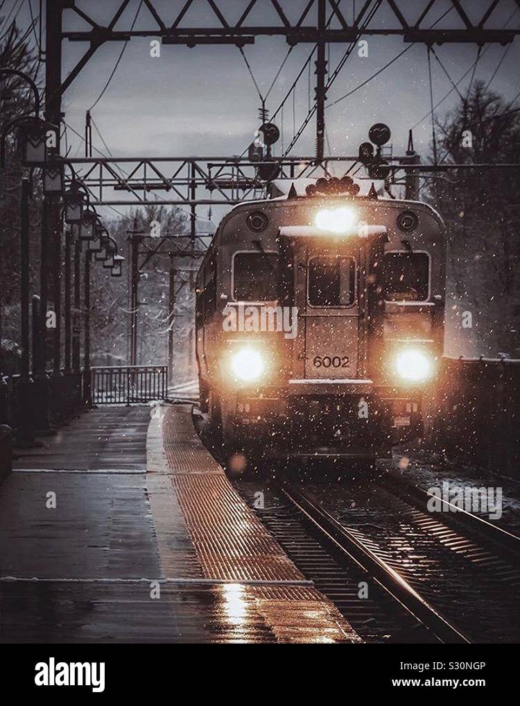 All aboard train hi-res stock photography and images - Alamy