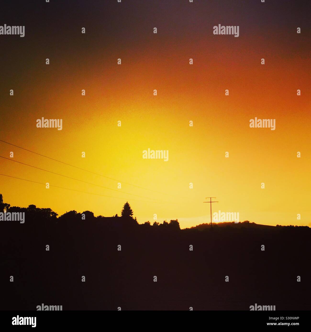 Rural sun hi-res stock photography and images - Alamy