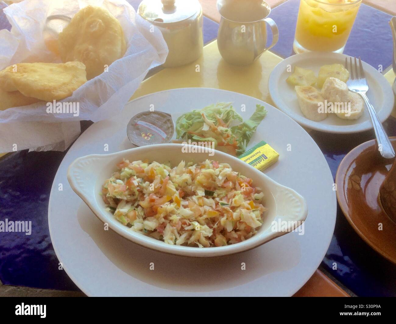 Caribbean breakfast hi-res stock photography and images - Alamy