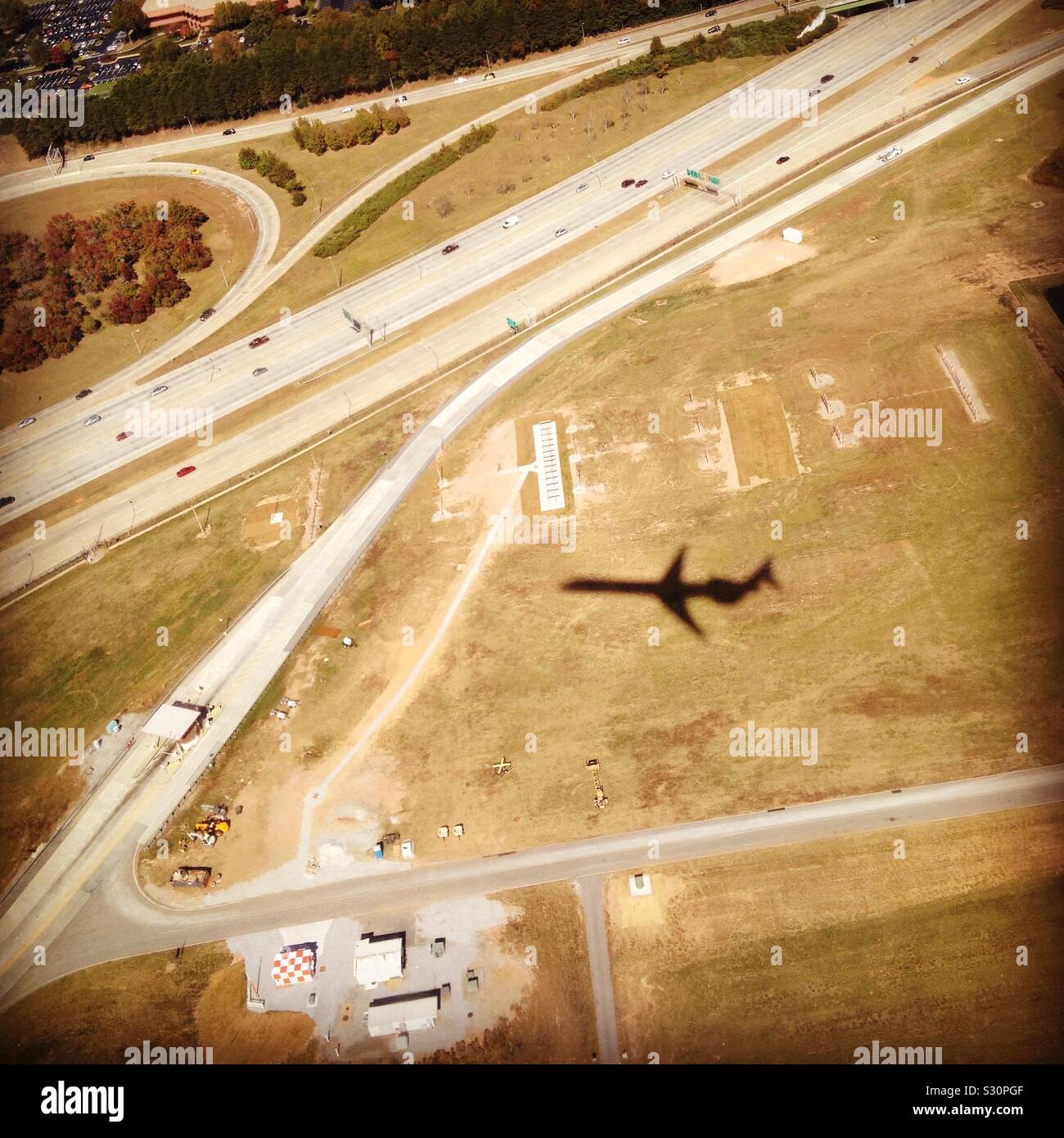 Airport Plane Shadow High Resolution Stock Photography and Images - Alamy