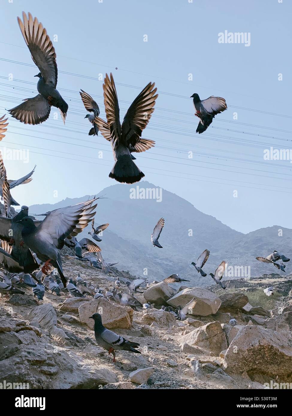 Mount Tsur in Mecca Saudi Arabia Stock Photo - Alamy